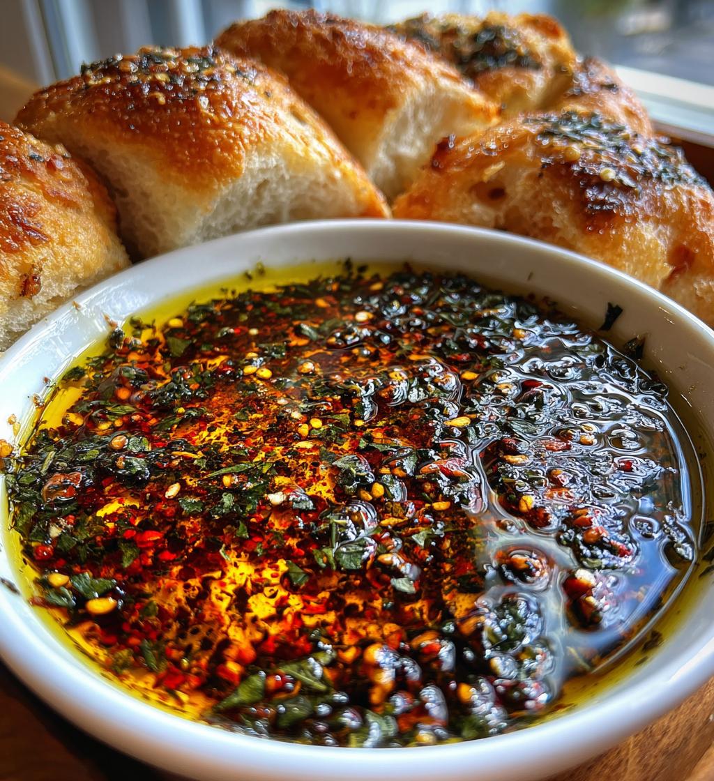 Delight in 5 Ingredients: Heartwarming Bread Dipping Oil