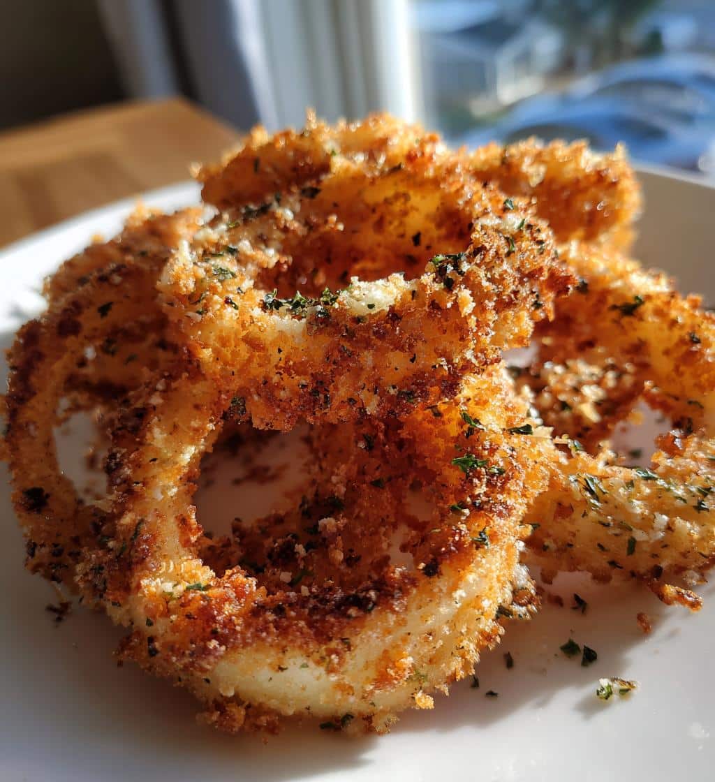 Crispy Parmesan Onion Ring Chips Recipe: A Cozy Snack Delight