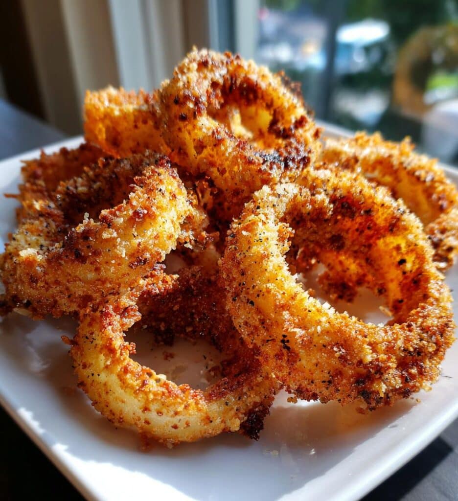 Crispy Parmesan Onion Ring Chips Recipe: A Cozy Snack Delight
