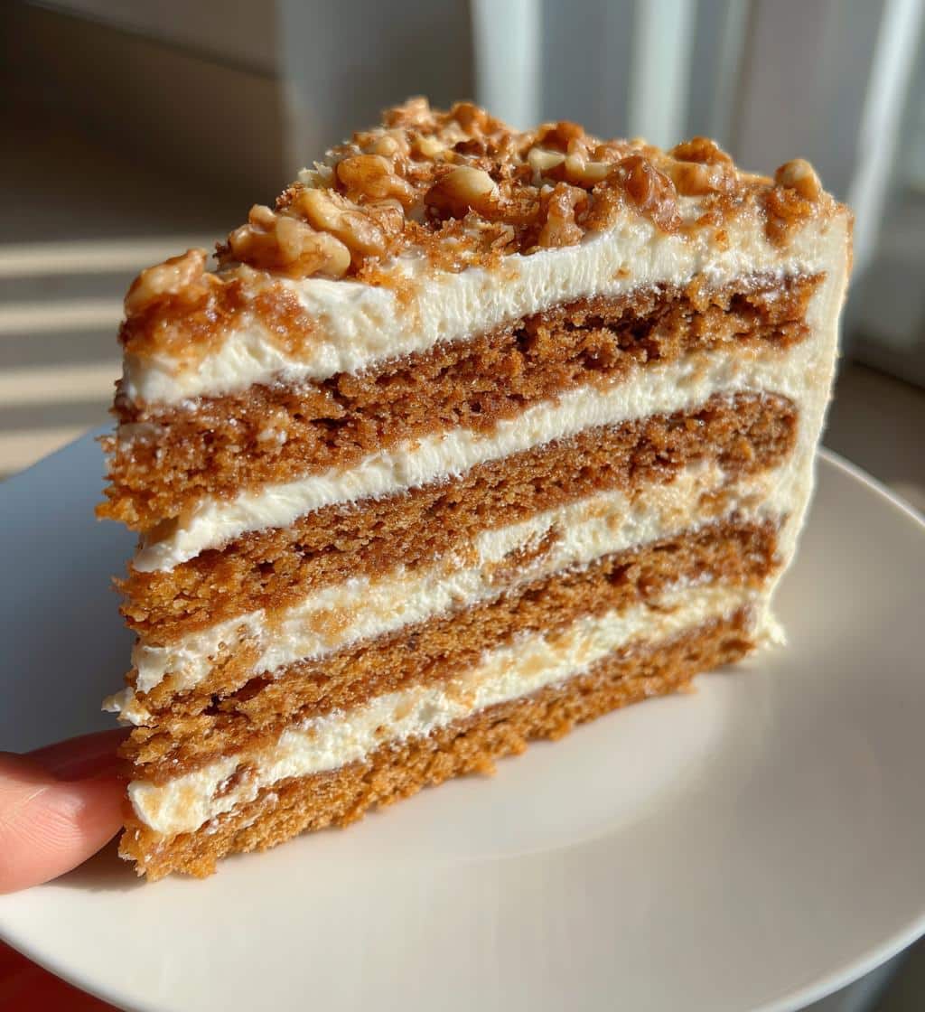 Russian Honey Cake: 7 Comforting Layers of Sweet Bliss