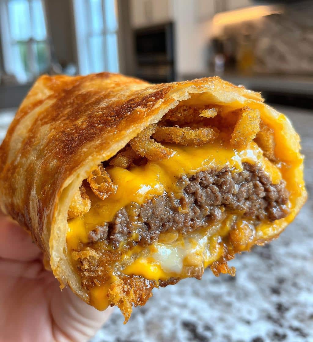 Viral Cheeseburger Onion Ring Roll: 5 Comforting Bites