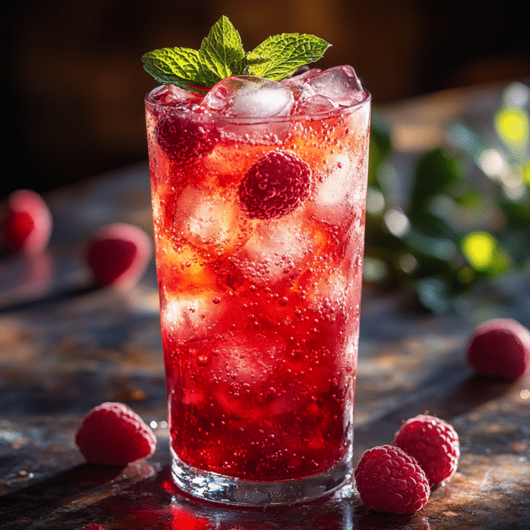 Raspberry Dream Dirty Soda Recipe: A Refreshing Delight!