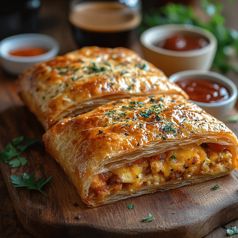 Homemade Breakfast Hot Pockets Recipe: Enjoy a Tasty Treat!