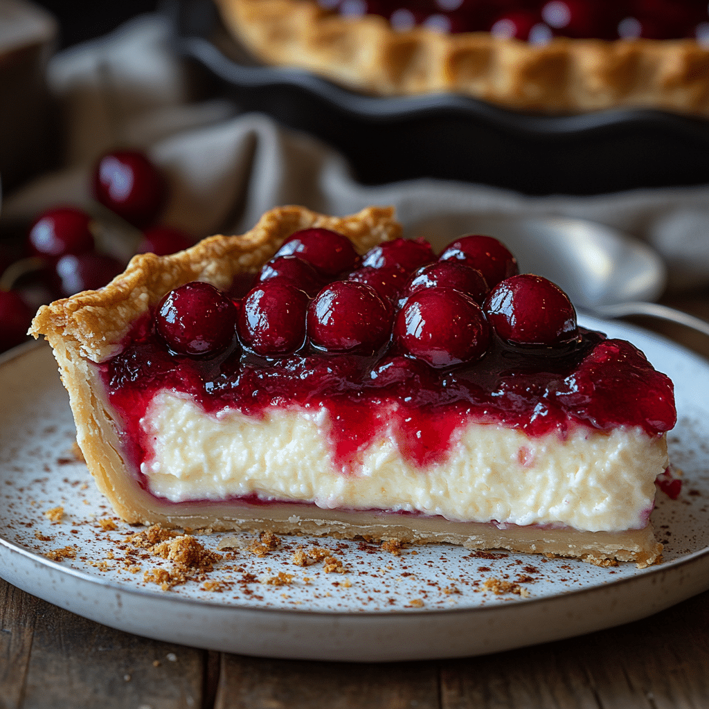 Cherry Cheese Pastry Pie Recipe: Discover Its Delightful Secrets!