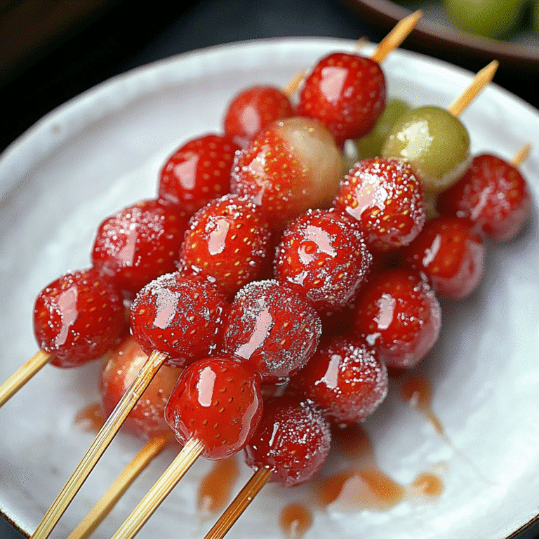Make tanghulu at home and enjoy a sweet treat!