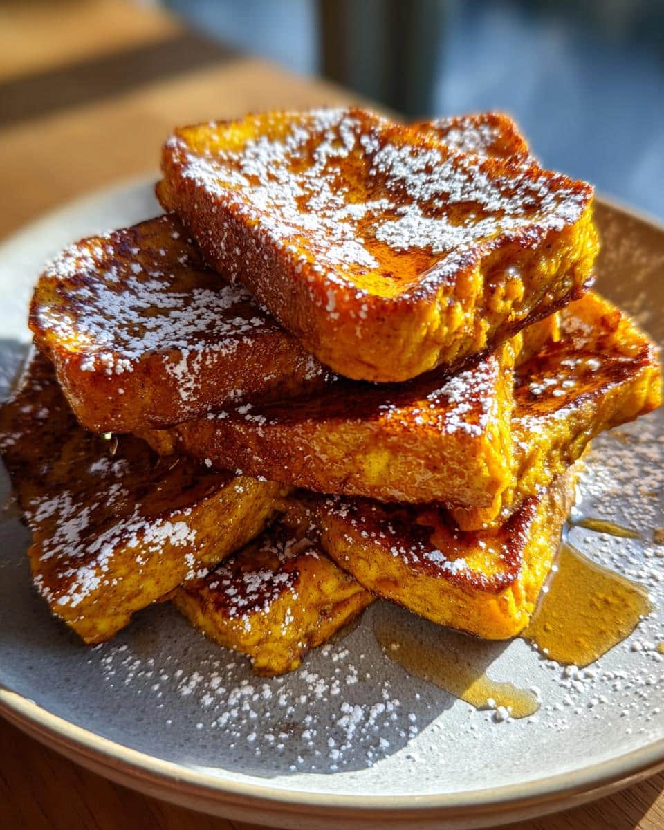 Fall Pumpkin French Toast Breakfast Recipe to Warm Hearts